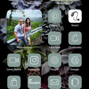 Blue Ios App Icon Pack 300 Unique Icons in 4 Colors Each | Etsy