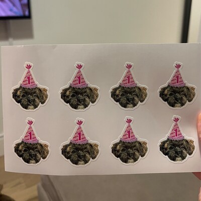 Personalized Stickers Face Sticker Custom Logo Stickers - Etsy