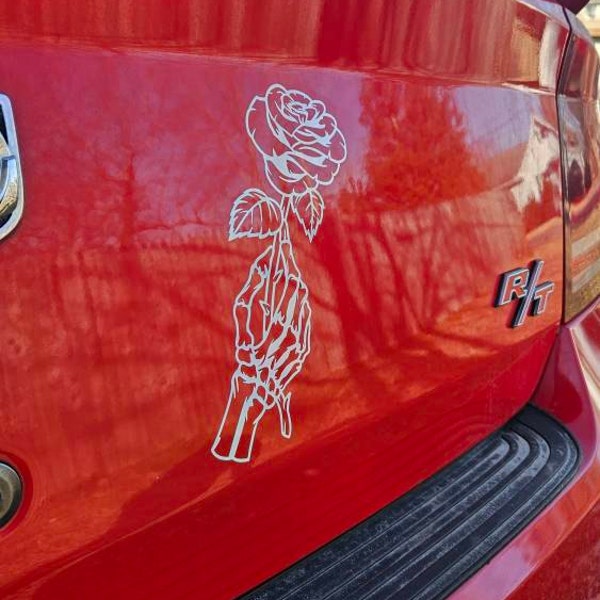 Ok Skeleton Hand Sign Decal 2 Pack - Holographic Vinyl Decal Sticker ...