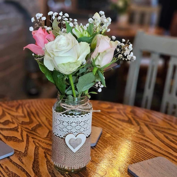 12 X Rustic Tea Light Holders Perfect for Wedding Centrepieces - Etsy