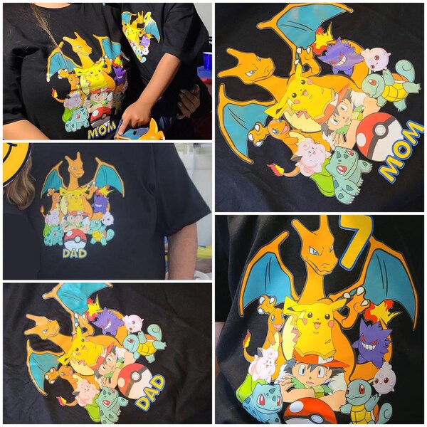 Custom Grinch Family Christmas Matching Dtf Transfer, Personalized ...