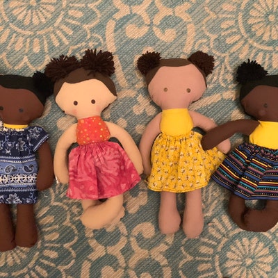 Lovie Beans Handcrafted African American Rag Doll Black Owned Shop - Etsy
