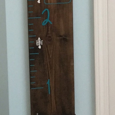 DIY Growth Chart Ruler Vinyl Decal Kit Girl's Style - Etsy