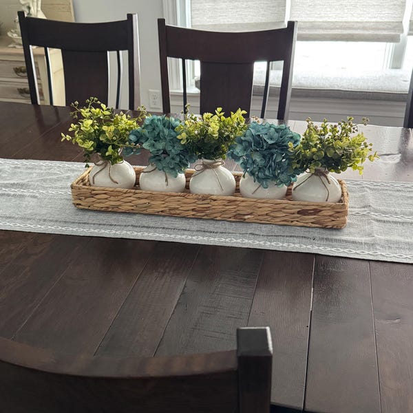 Table Centerpiece, Large Centerpiece, Modern Farmhouse Table ...