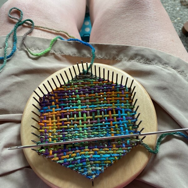 Original TURTLE Loom™ R "regular Sett" - Hexagon Pin-loom, About 4 ...