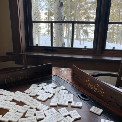 Oval Rummikub Set Rummikub Racks With Personalized Tiles Rummikub Set ...