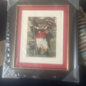 Scandi Black & Gold Photo Frame With Black Mount, Gold Picture Frame ...