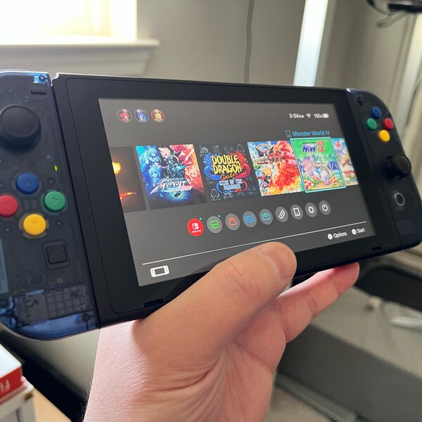 Splat00n 3 Inspired - RGB LED - Custom Joycons for the Nintend Switch ...