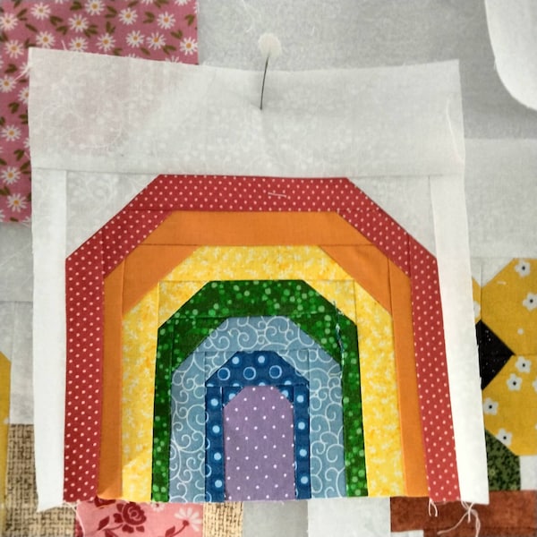 Set of 3 Dog Puppy Quilt Block Patterns: French Bulldog, Pug, Golden ...