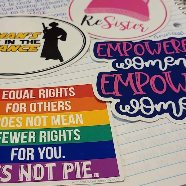 Equal Rights for Others (it's Not Pie) Vinyl Sticker - Etsy