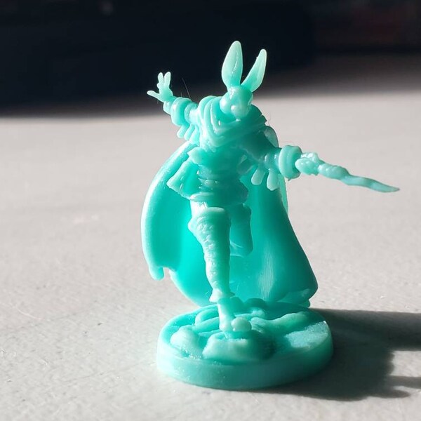 Rabbitfolk Heroes | 3D Printed | Dungeons and Dragons | Bunny | Mini ...