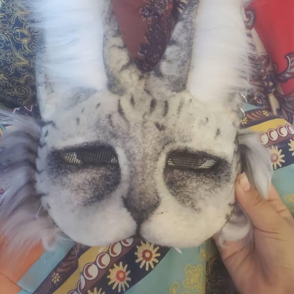 Red Fox Animal Mask High Quality and Lined With Satin - Etsy