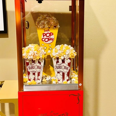 Fake Popcorn, Photo Prop, Party Prop, Realistic Popcorn, Movie Room ...