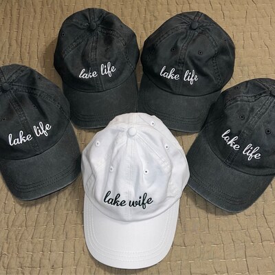 Bachelorette Party Baseball Caps, Wife of the Party, the Party Hats ...