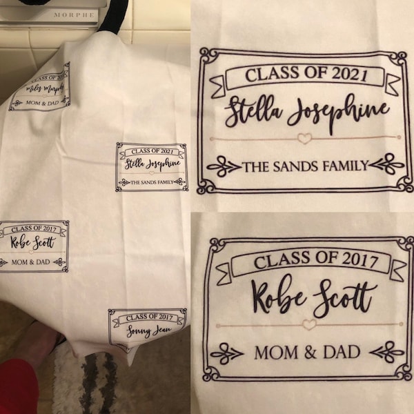 Personalized Handmade Quilt Label, Custom Quilt Tag, Handmade for You ...