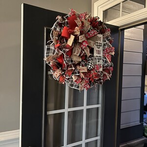 Farmhouse Sign, Welcome Sign, Chicken Wire Sign, Rustic Sign, Wreath ...