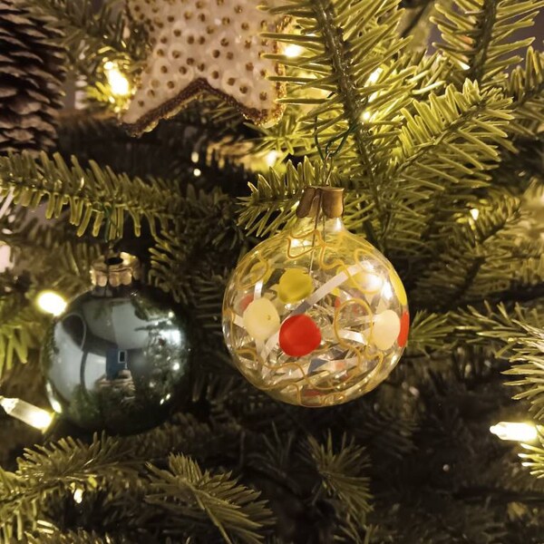Little Red Riding Hood - Glass Vintage Home Decor, Christmas Tree ...