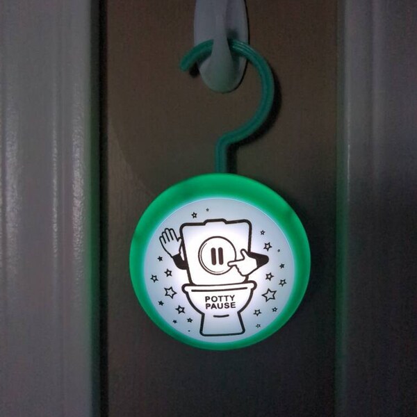 Potty Pause Potty-training Light (yellow) - Etsy