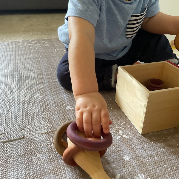 Wooden Bowling Pin Stacker (small) - Essential Montessori Learning Game ...