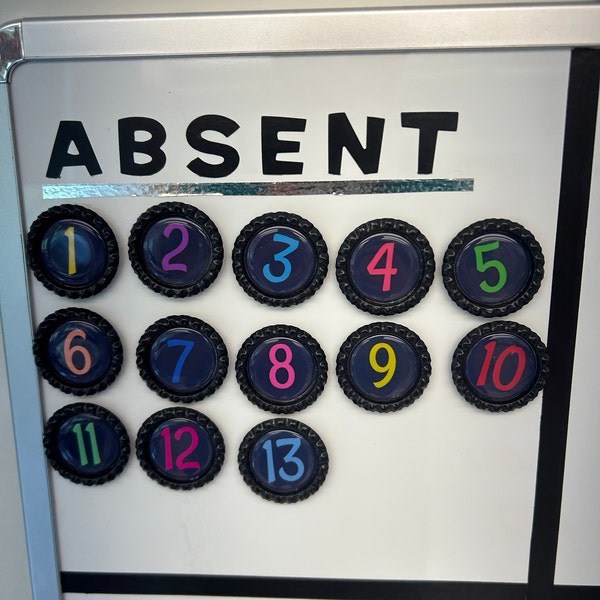 Number Magnets- Kids, Preschool, Homeschool Learning- Kids Counting ...