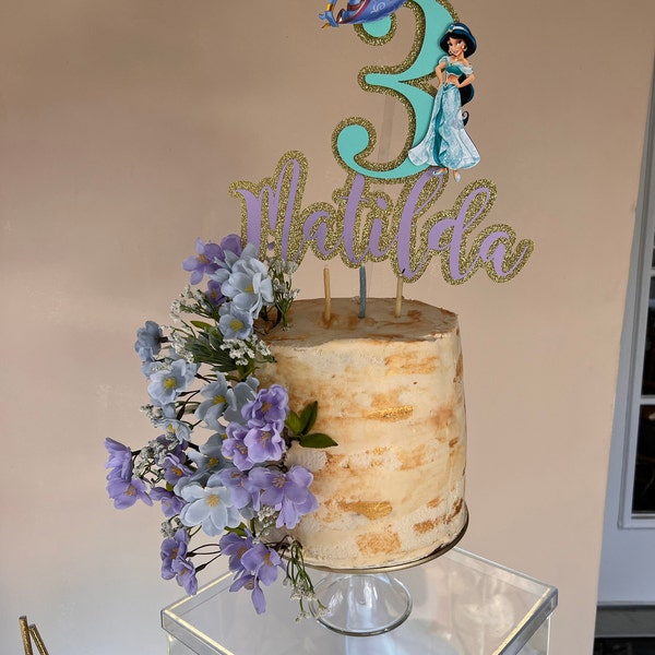 Princess Cake Topper, Number Cake Topper - Etsy Canada