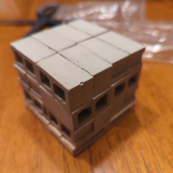 Mini Cinder Blocks Made of Cement - Premium Quality - 1:12 Scale ...