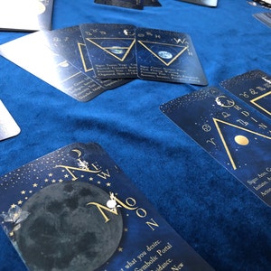 Celestial Fortune, Astrology Oracle Deck, Tarot Size Oracle Cards ...