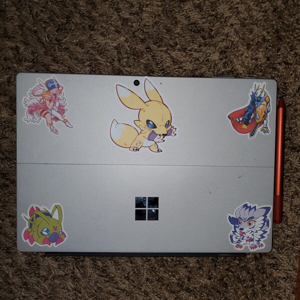 Digimon Vinyl Stickers - Etsy