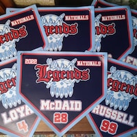 Custom Little League Baseball/softball Vinyl Banners, Flags, Pennants ...