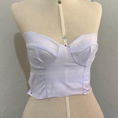 Bustier Dress Sewing Pattern Women Sewing Pattern Women Midi Dress ...