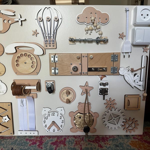 Busy Board Dementia Activities for Senior Occupational Therapy Dementia ...