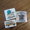 Struggle Bus Sticker, Funny Stickers, Anxiety Retro Therapy, Mental ...