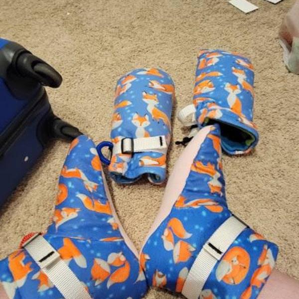 Adult Safety Mittens/restraints/abdl Mittins - Etsy