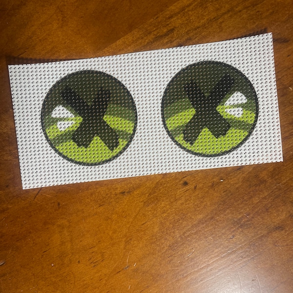 Custom Color X Fursuit Eye Mesh - Etsy
