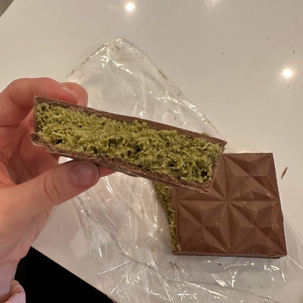 Handmade Large Kunafa/ Knafeh Pistachio Belgian Milk Chocolate Bar ...