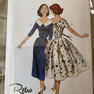 Vogue Sewing Pattern for Women's Dress, Pullover Dress, Loose Fitting ...