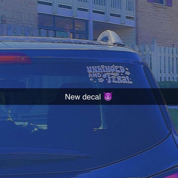 Don't Park Too Close Decal Funny Car Decal, Car Window Decal Sticker ...