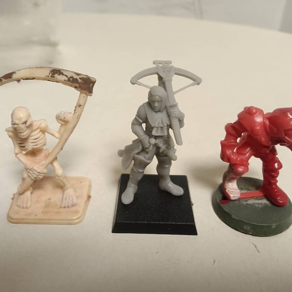 Farm Villagers | Dnd Miniatures | Epic Miniatures | 28mm 32mm Fantasy ...