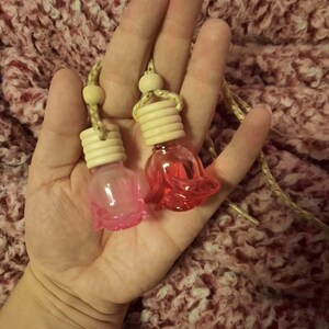 Hanging Car Diffuser, Rose Shaped, Mini Diffuser, Essential Oil ...