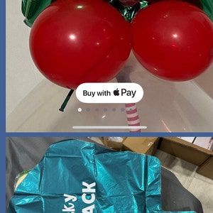 Personalised Elf Arrival Balloon Kit ELF BALLOON Elf POP Balloon - Etsy