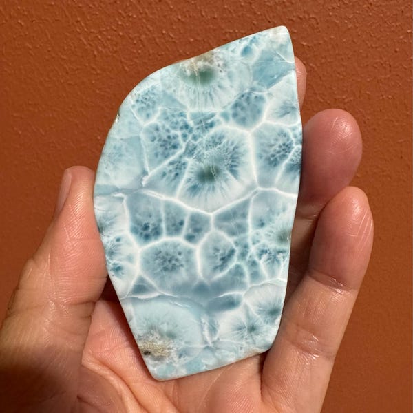 Large High Quality Larimar Freeform, Larimar Stone, Larimar Crystal - Etsy