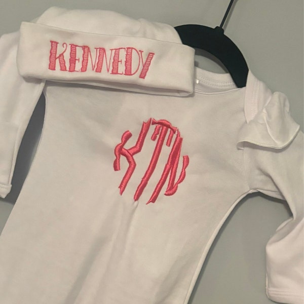 Sarah Machine Embroidery Font Monogram Alphabet - 3 Sizes Scalloped ...