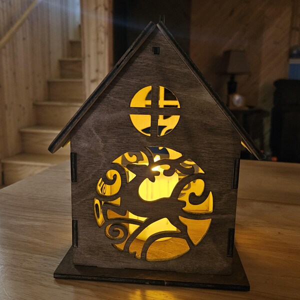 Santa Mail Box Laser Cut SVG, Christmas SVG Laser Cutting Files for ...