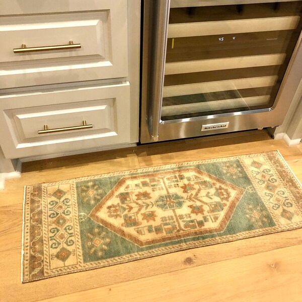 110x2 Ft Small Kitchen Rug, 2x2 Door Mat Rug, Bathroom Rug, Bedroom Rug ...