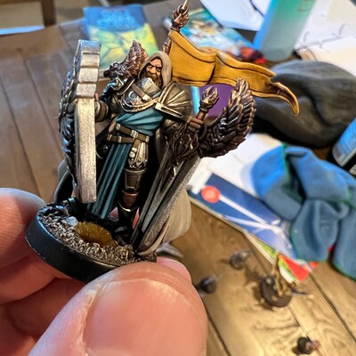 Royal Guard Captain Miniature for Dungeons & Dragons, Tabletop RPG - Etsy