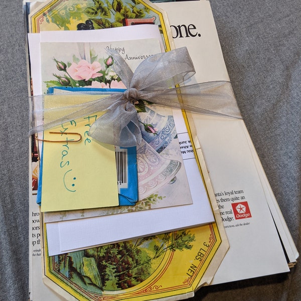 5 Craft Magazines Lot, Junk Journal, Collage, Mixed Media, Random Pick ...