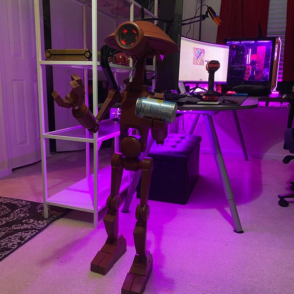 Spacebobs Animated (cartoon Styled) Pit Droid Inspired 3D Printable Fan ...