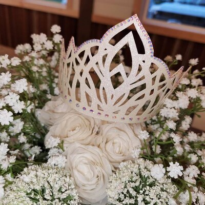 Princess Crown Svg Tiara Svg 3d Crown Svg Paper Cut Crown Template Svg ...