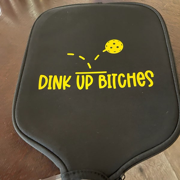 Personalized Pickleball Paddle Cover Gift Custom Pickleball Paddle Gift ...
