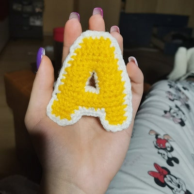 Crochet Uppercase Letters Pattern Soft Plush Letters Crochet Alphabet ...